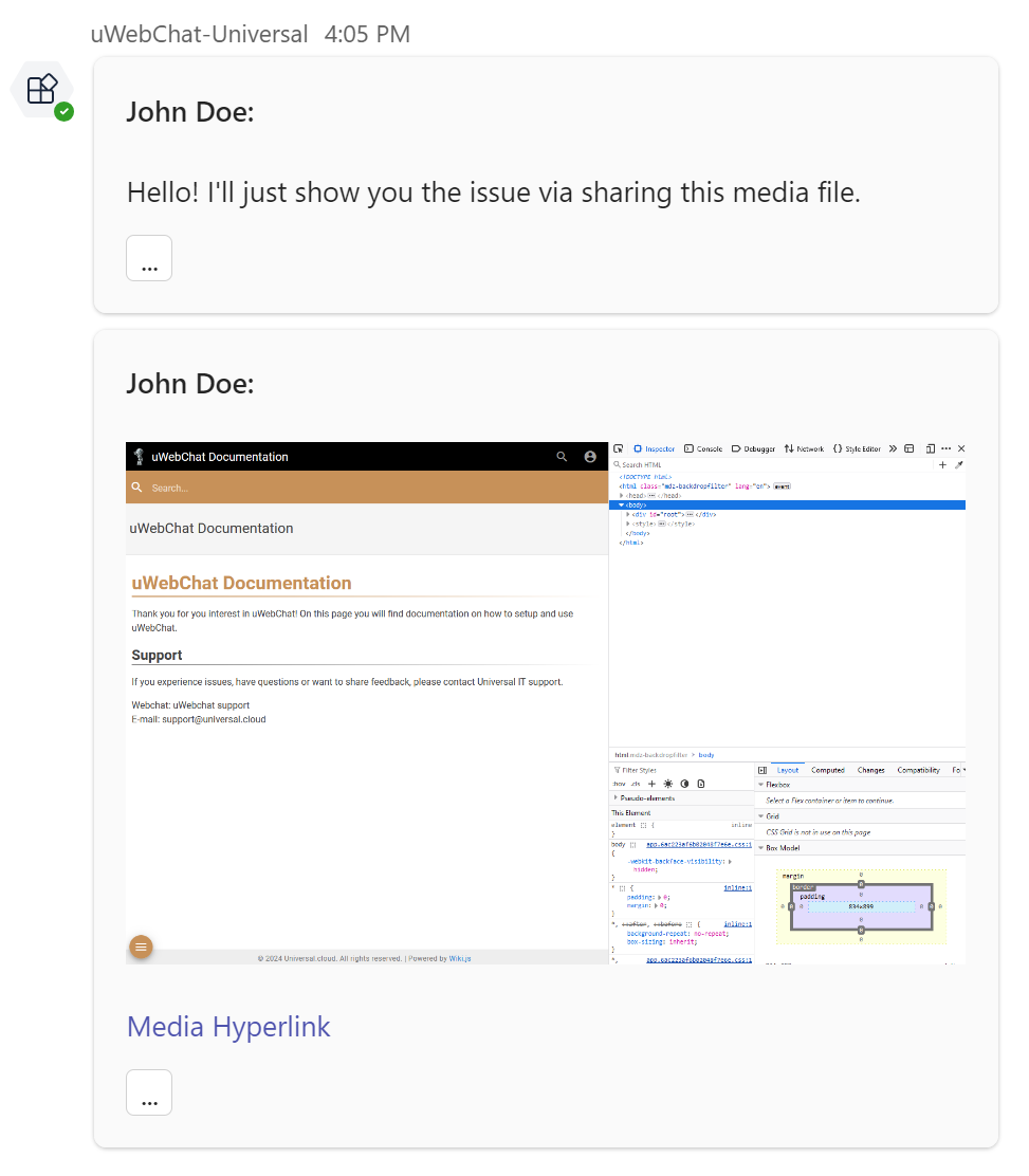 Features | uWebChat Documentation