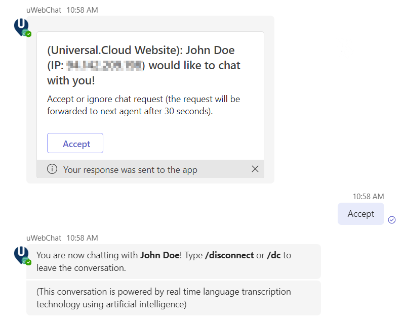 Basics of Chat | uWebChat Documentation