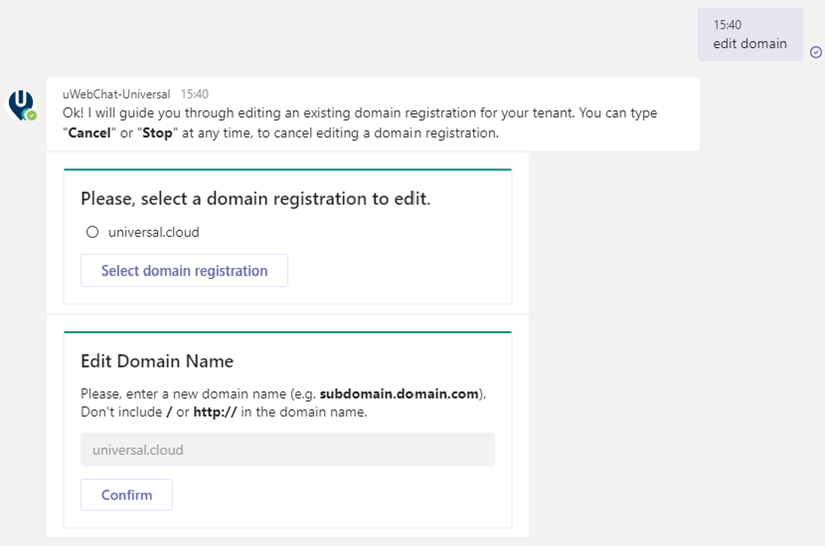 Configuration | uWebChat Documentation