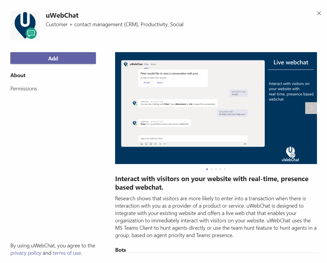 Managing Agents | uWebChat Documentation